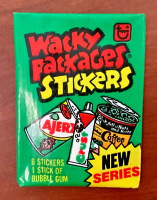 1980 factory sealed Wacky Packages wax pack Series 4 | eBay