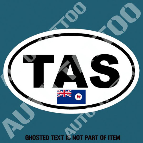 TASMANIA TAS CODE DECAL STICKER CAR TRUCK RALLY EURO STYLE DECALS ...