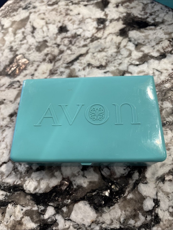 Avon Vintage Mini lipstick samples lot of 40 In Teal case Variety Of ...