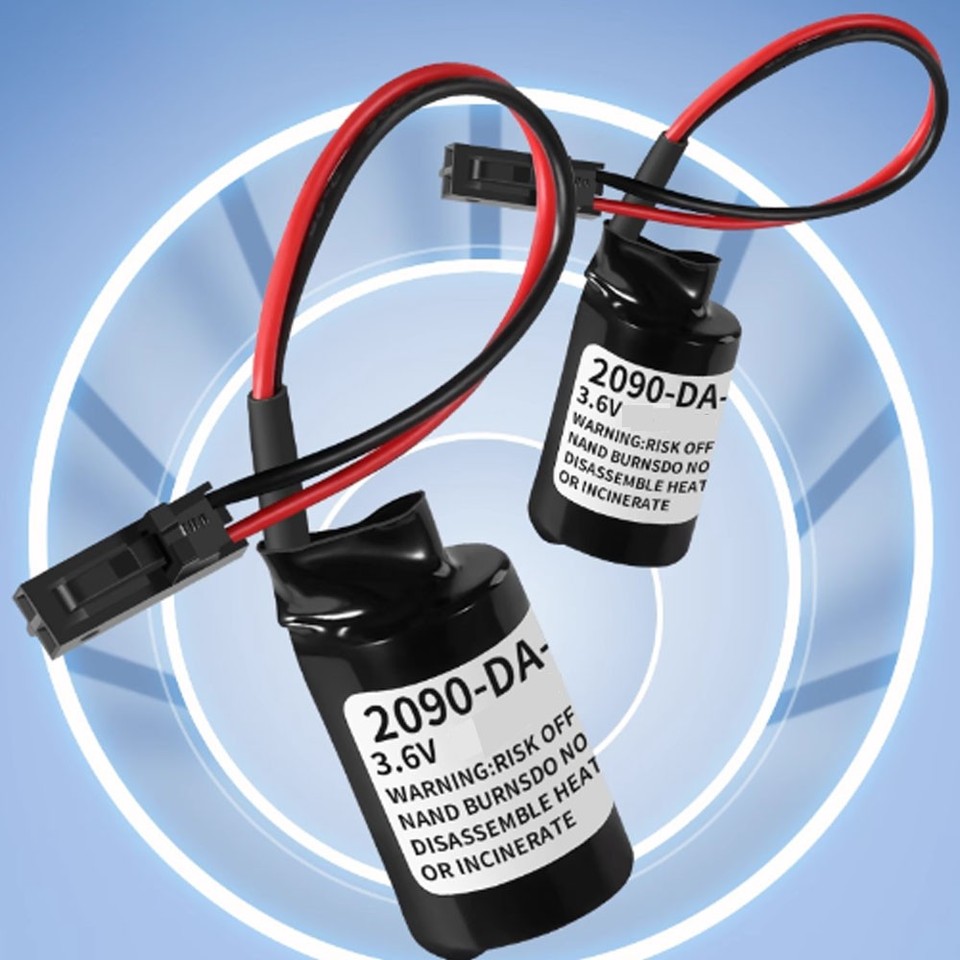 3.6V Allen Bradley 2090-DA-BAT2 Non-rechargeable Battery with Black ...
