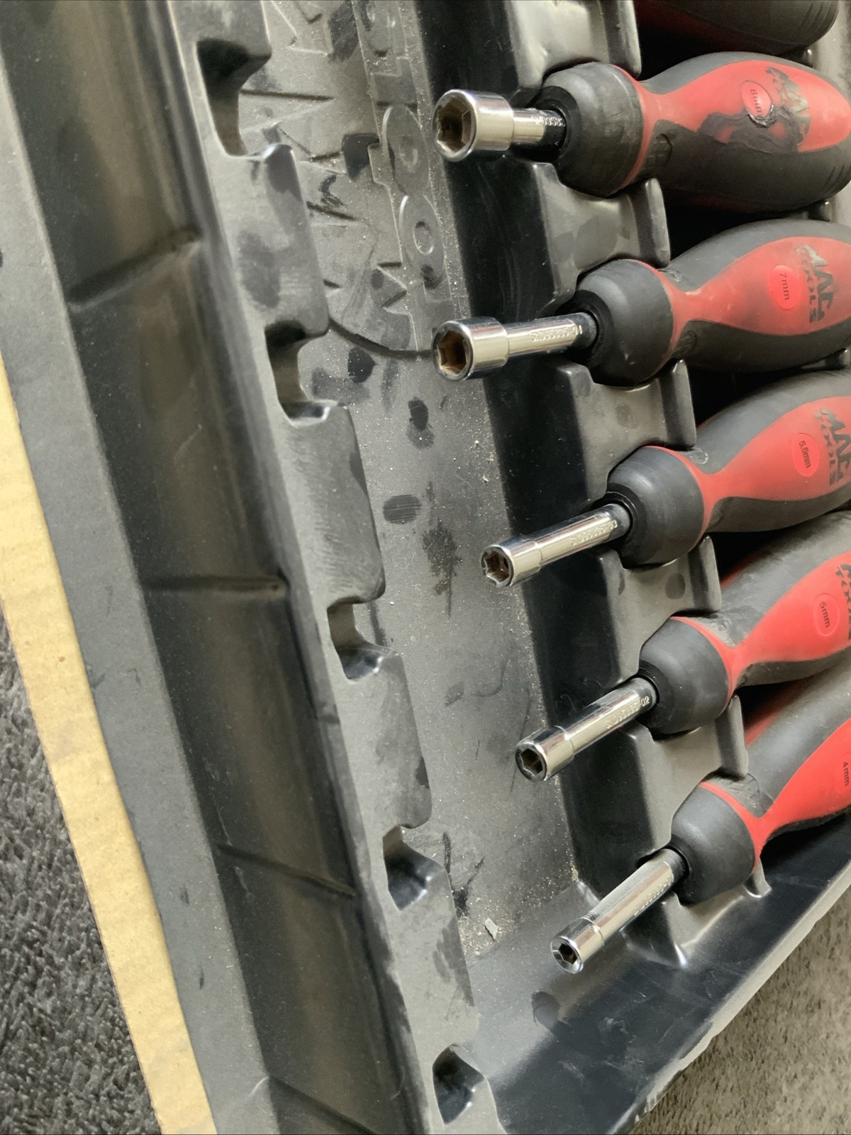 Mac Tools Stubby Nut Driver Set, Metric, 8mm Is Different Length… | eBay