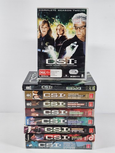 CSI Crime Scene Investigation : Series 2-9 & 12 Multi Region DVD TV ...