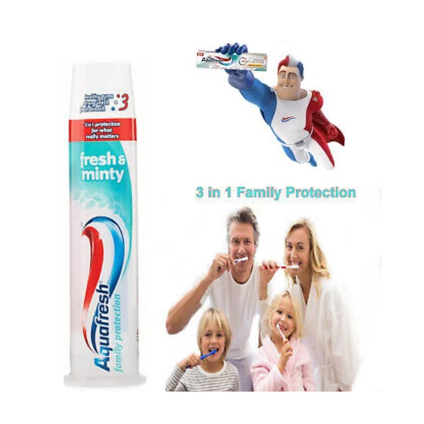 Aquafresh Toothpaste Pump