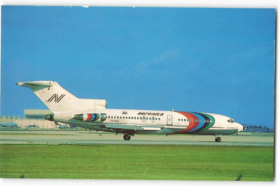 Postcard Airline AERONICA Boeing 727-25 YN-BXW AUC1. | eBay
