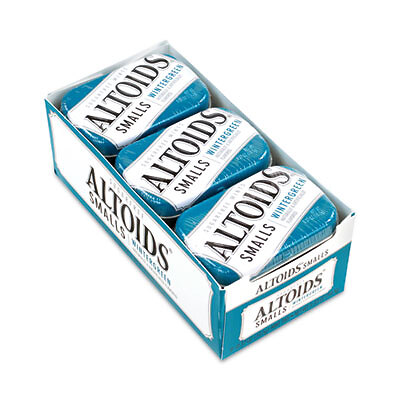 Altoids Smalls Sugar Free Mints, Wintergreen, 0.37 oz, 9 Tins/Pack ...