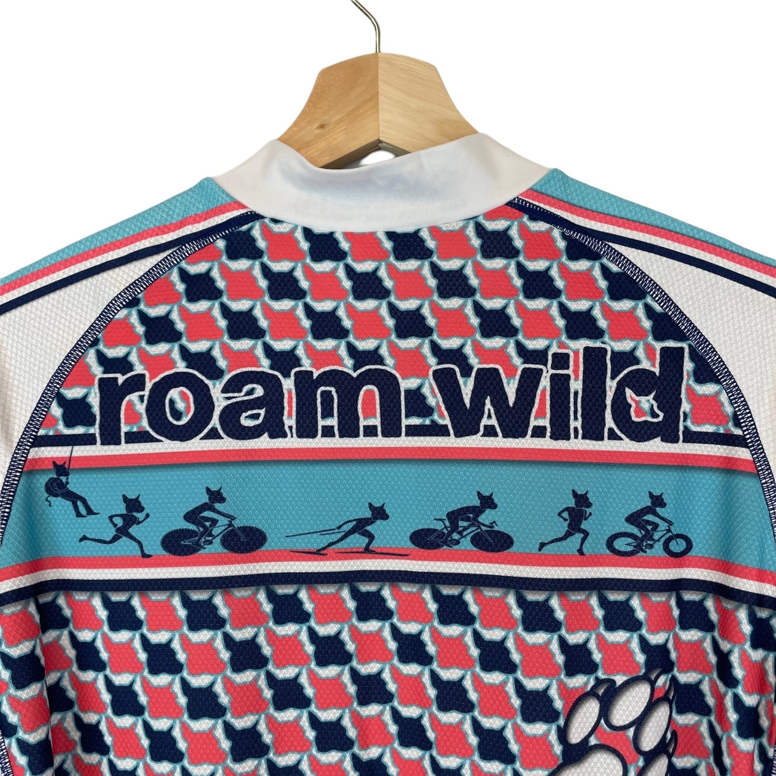 MENS JAKROO ROAM WILD RACE DINGO FULL ZIP SHORT SLEEV… - Gem