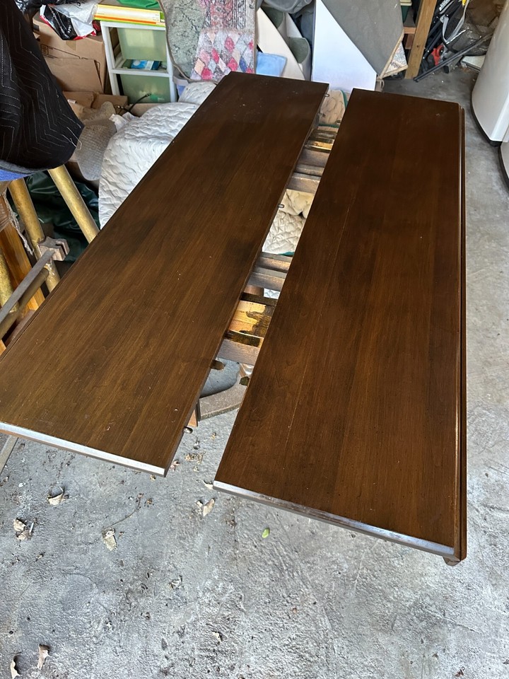 Antique Sprague Carleton Maple Dining Table w/ 2 Leaves and 4 Chairs | eBay