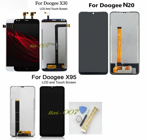 Complete LCD Display Vetro + Touch Screen Digitizer Per Doogee X30 /X95 ...