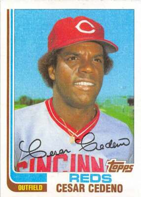 1982 Topps Traded #19T Cesar Cedeno NM-MT Reds | eBay