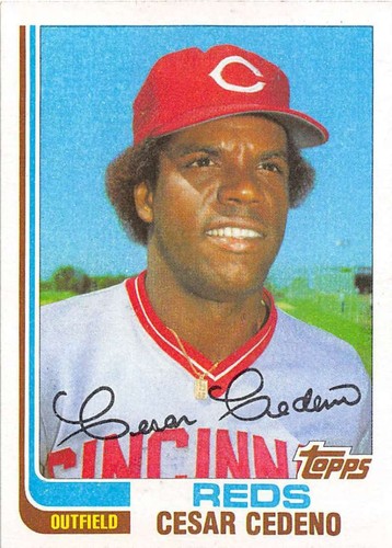 1982 Topps Traded #19T Cesar Cedeno NM-MT Reds | eBay