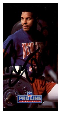 Everson Walls Signed 1991 Pro Line Card #87 Autographed Giants 84743 | eBay