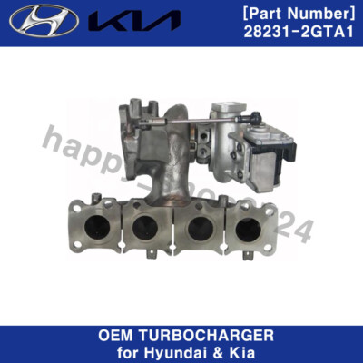 282312GTA1 OEM TURBOCHARGER for Hyundai, Kia 2.0L Turbo Engine Force ...