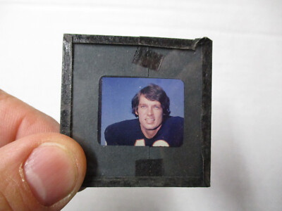 Vintage 1970's George Farmer Chicago Bears NFL Glass Negative Slide 2 ...