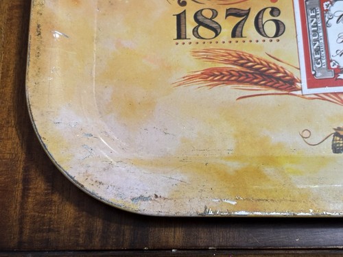 Budweiser Beer 100yrs 1876-1976 Tin Tray Man Cave Decor | eBay