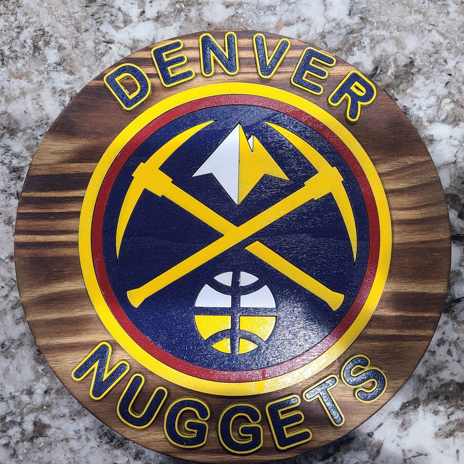 10" Handmade Denver Nuggets Sign | eBay