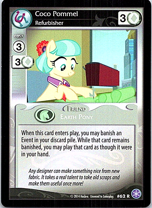 Coco Pommel Base By Cookie Fonster Reviews Every MLP Episode Part 52: