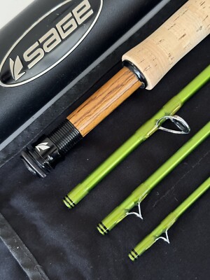 **BEAUTIFUL** SAGE MOD 5wt. 9’ft~4pc FLY ROD!! 🔥 | eBay
