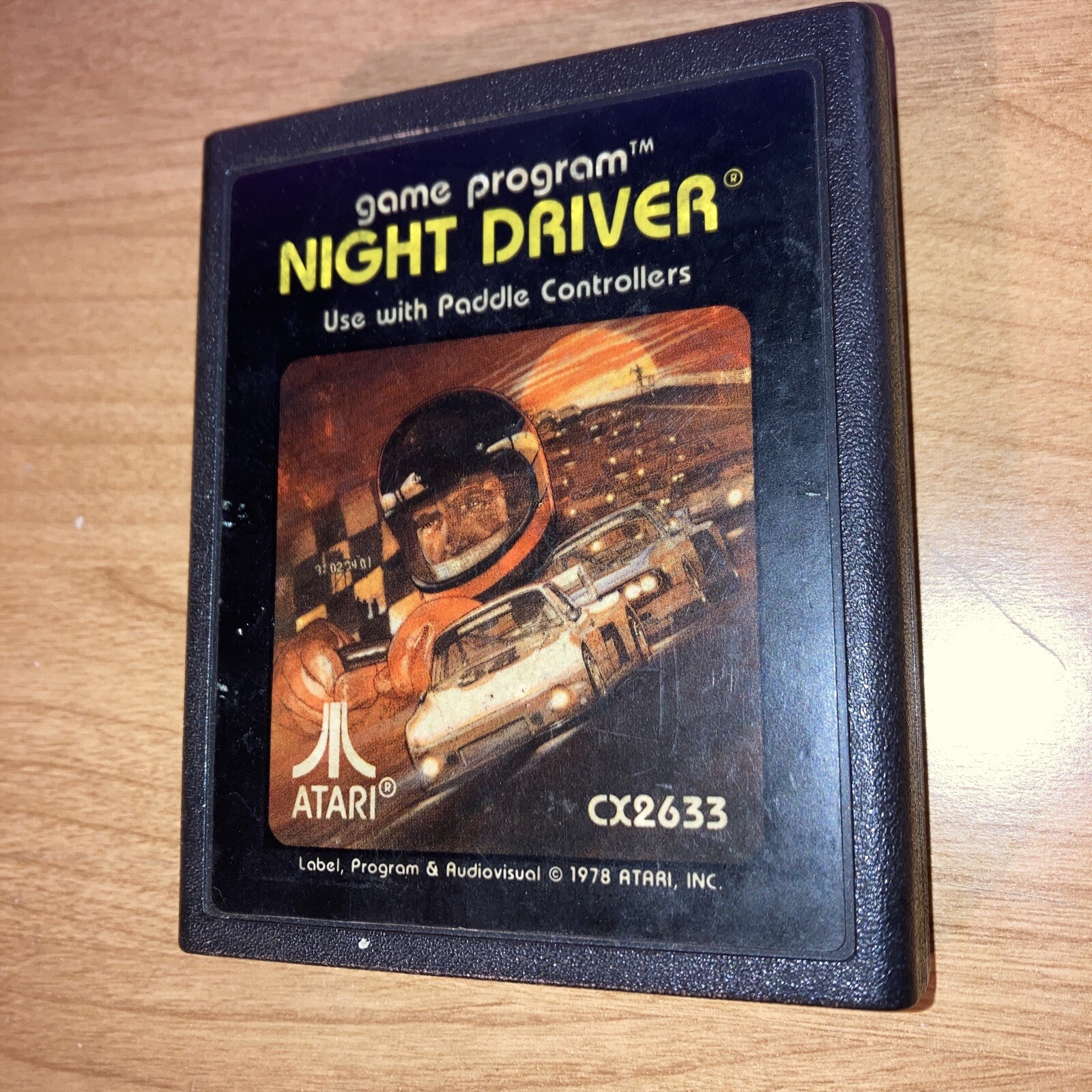 Night Driver Atari 2600 Game *Cleaned & Tested* Ships Next Day!! | eBay