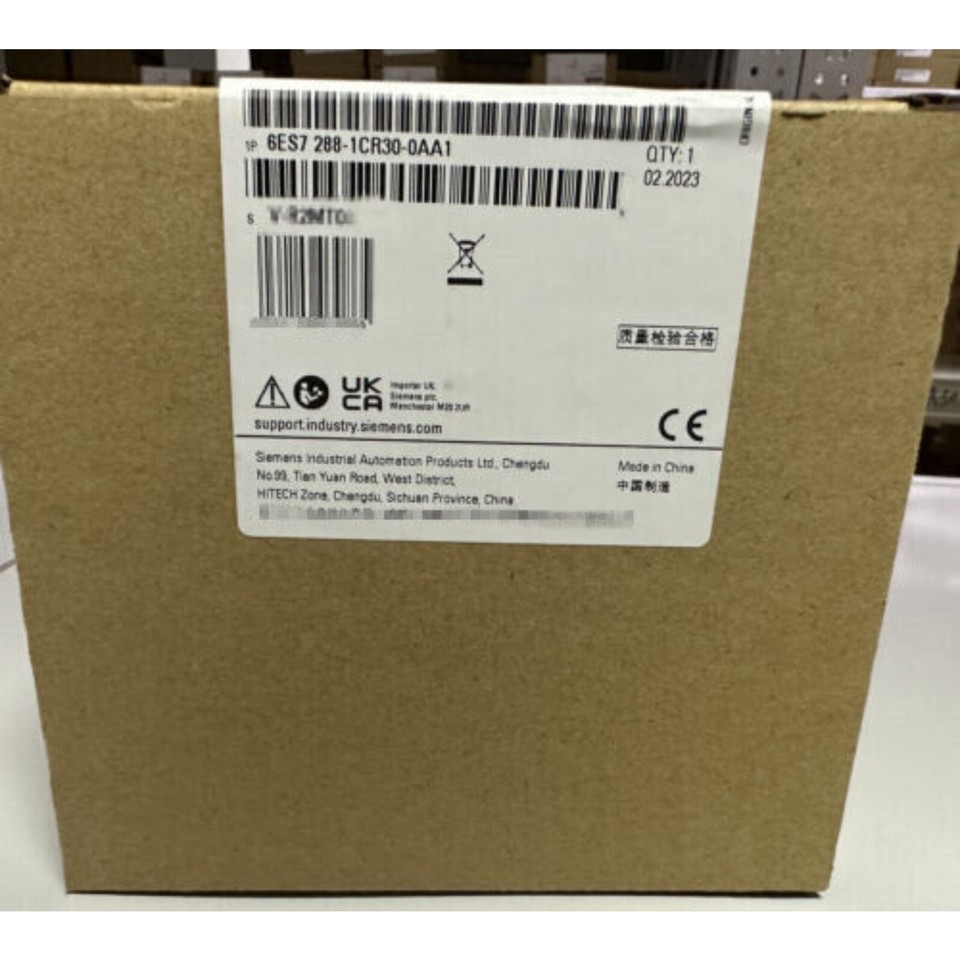 New Siemens 6ES7288-1CR30-0AA1 6ES72881CR300AA1 S7-200 SMART CPU CR30s ...