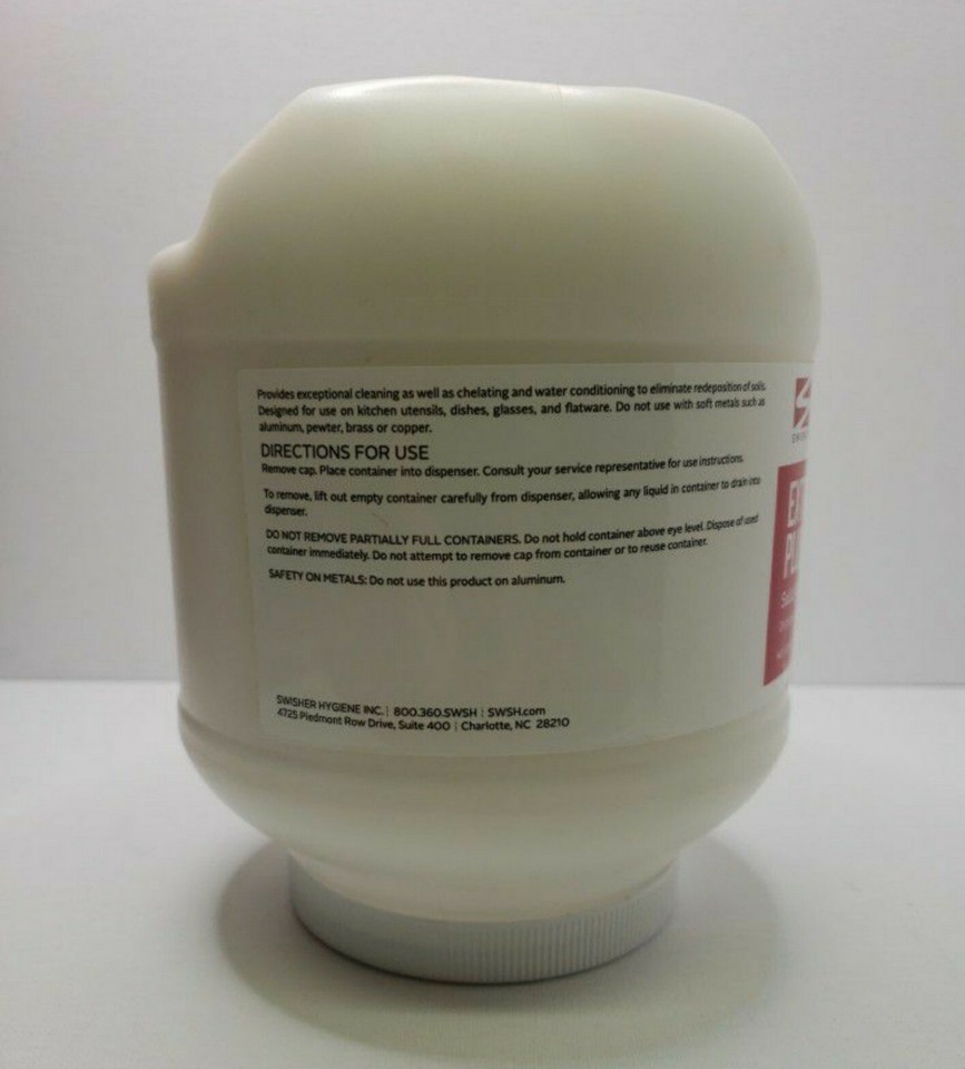 SWISHER EXTRA STRENGTH PLUS SOLID HIGH TEMP DISH MACHINE DETERGENT 8 LB. | eBay