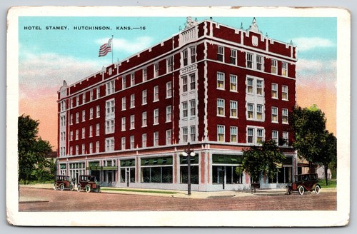 Hutchinson Kansas~Hotel Stamey~Built 1923~Converted To Apts In '60s ...