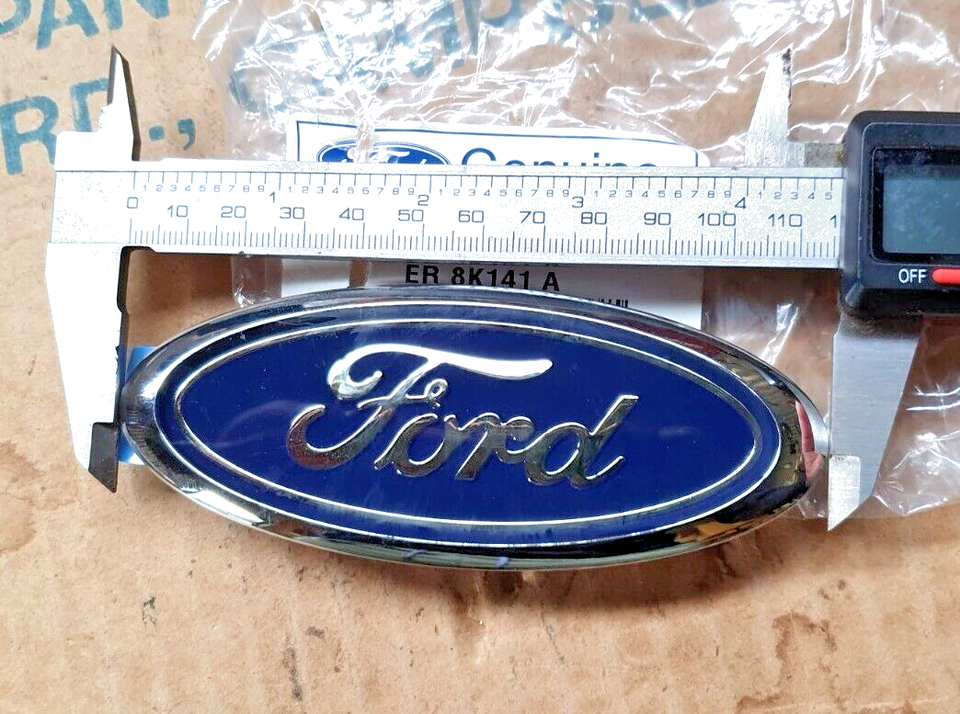 NOS GENUINE FORD OVAL GRILLE OR BOOT BADGE AU FALCON FORTE FUTURA XR6 ...