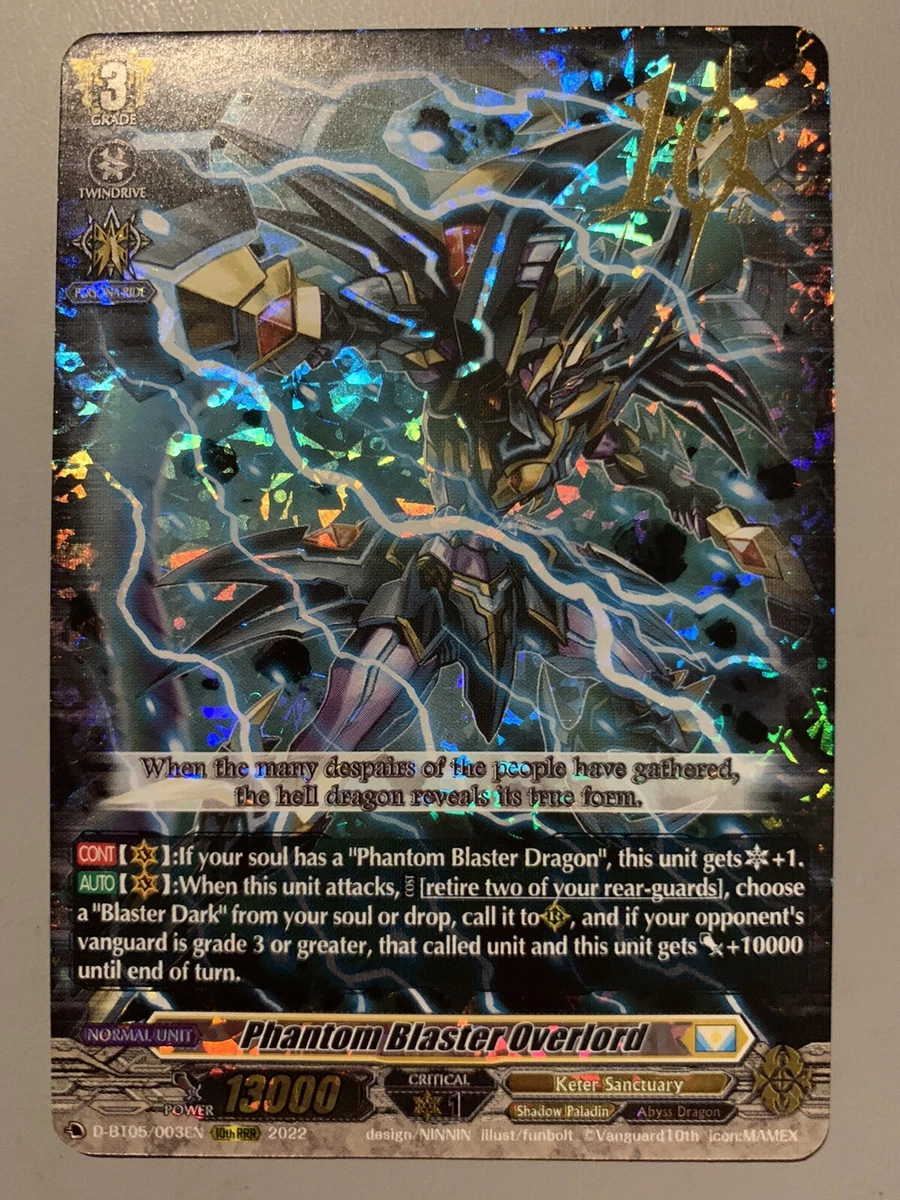 Cardfight Vanguard Shadow Paladin Cards