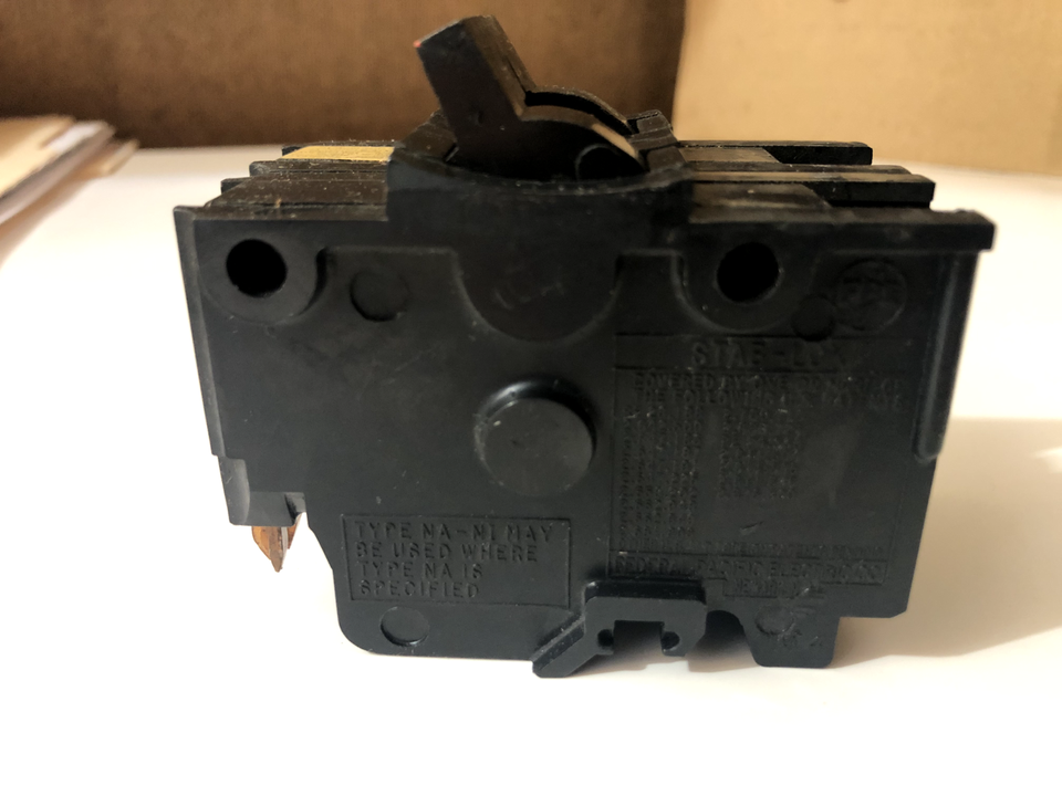 FPE Federal Pacific 20 Amp 2 Pole NA220 Stab-Lok Breaker Thick NA | eBay