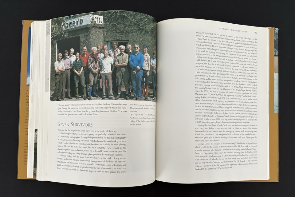 Everest 50 Years On Top of The World by George Band 2003 Hardcover ...