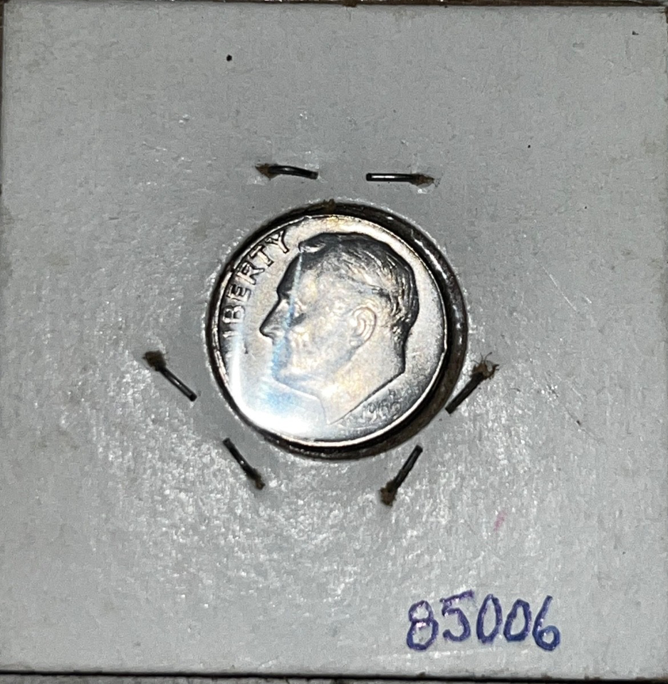 1969-D Roosevelt Dime Clad Split Layer Error Coin | eBay
