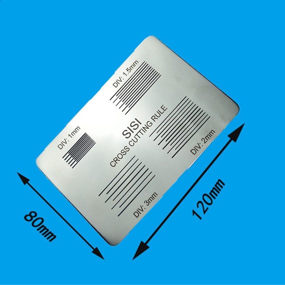 100-grid Test Board Stainless Steel Scratch Tester Long-lasting ...