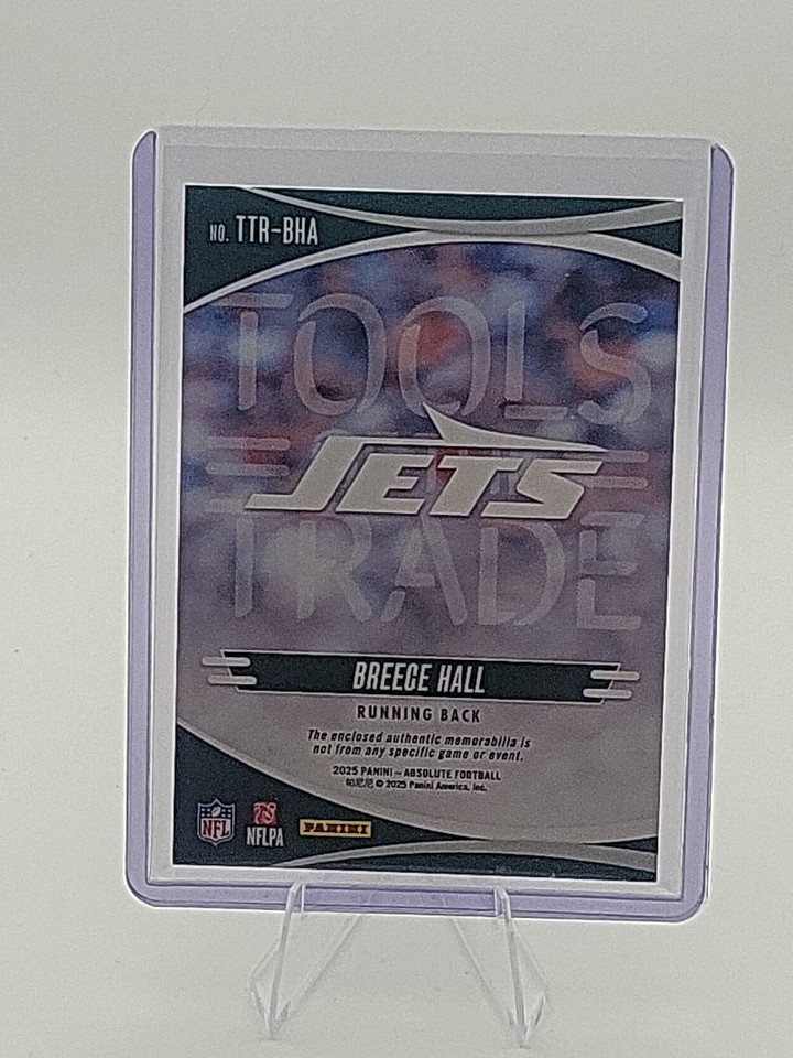 2025 Panini Absolute Tools Of The Trade Relic Breece Hall 13/299 | eBay