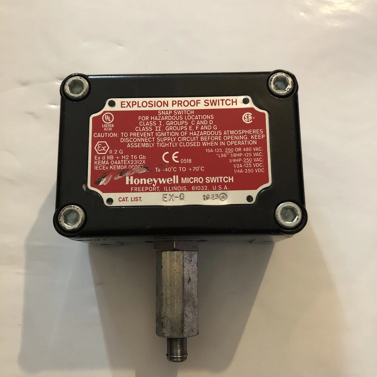 Plunger Style Limit Switches