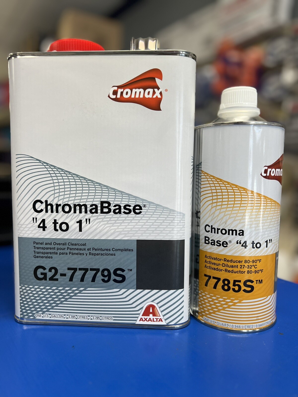 CROMAX ChromaBase 4:1 G-2 7779S Snap Dry Clear Coat With Activator ...