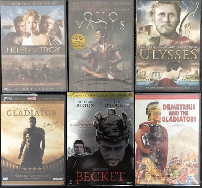 Lot Of 6 Action/Adventure Themed DVDs | eBay