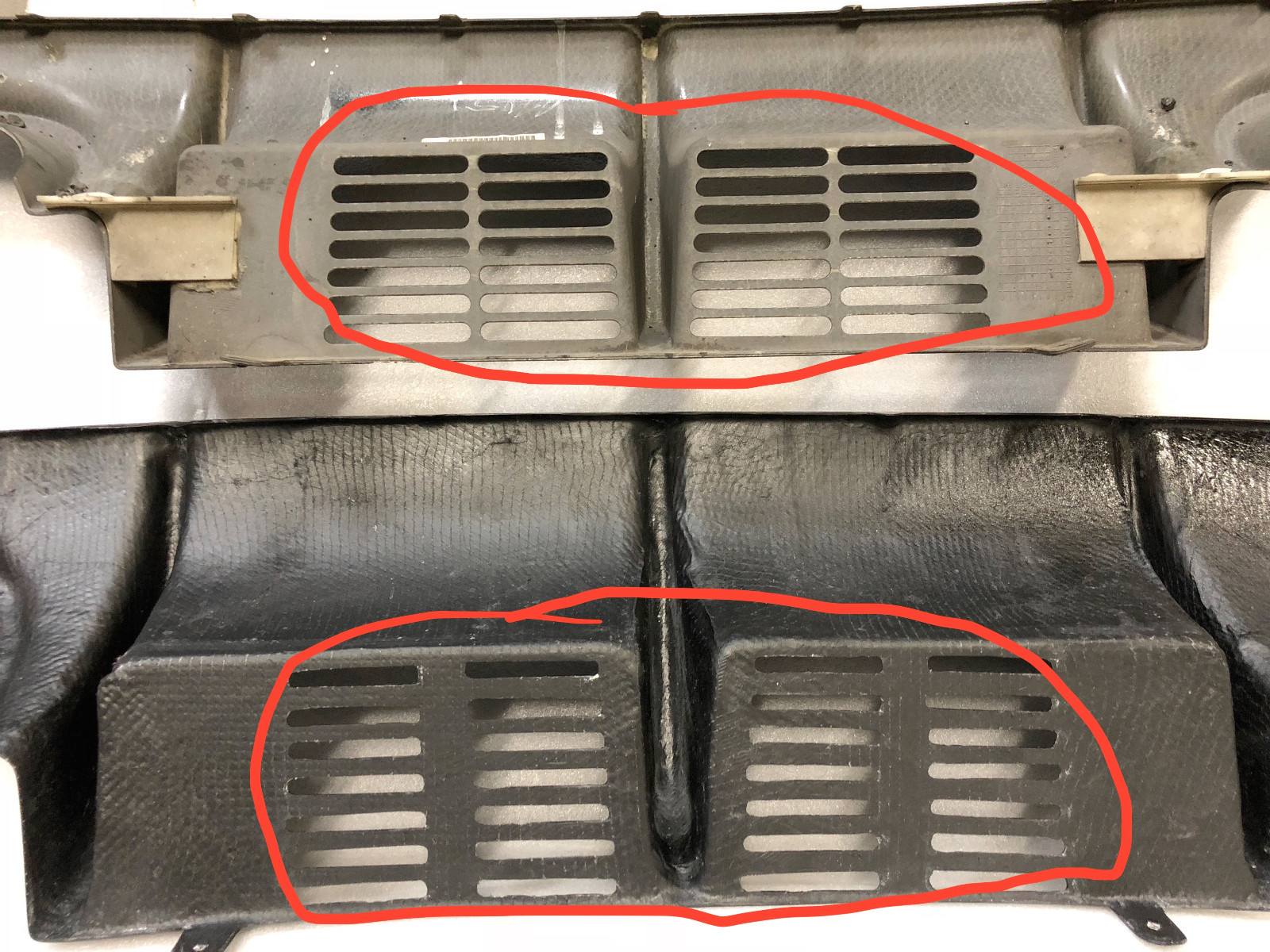 Carbon Fiber Rear Diffuser Fit For Benz W209 CLK 63 AMG Black Series | eBay