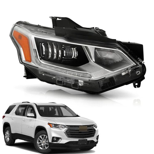 Headlight Assembly For 2018-2021 Chevy Traverse FULL LED Type w/ DRL ...