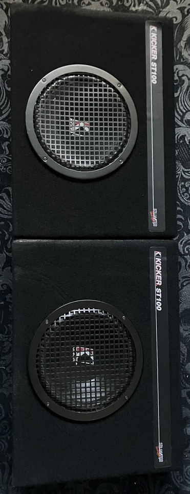 Old School Kicker Stillwater Designs ST100 10” Subwoofer Slim Truck ...