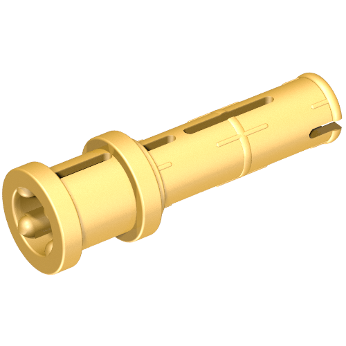 10x LEGO® Part 32054 - Technic, Pin 3L with Friction Ridges and Stop ...