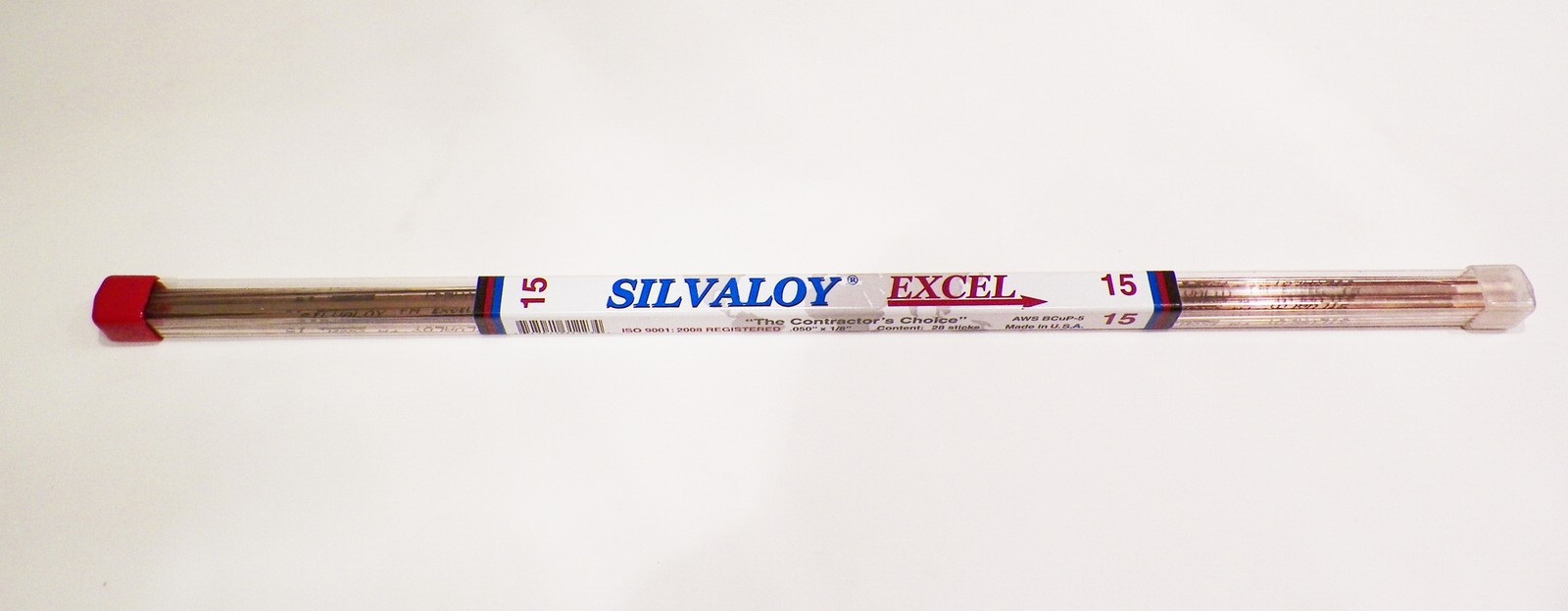 15% Silver Brazing Rods 5 RODS Sil-Fos, Worthington, Harris Stay-Silv ...