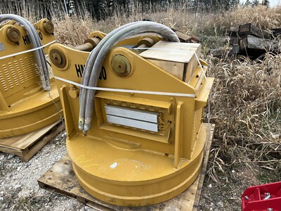 Cat 320 magnet Agrotk HM1200 Hydraulic Lifting 80 MM Pins Excavator ...