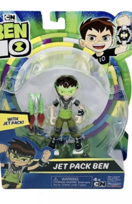 Ben 10 JET PACK BEN Action Figure With Jet Pack PLAYMATES TOYS NEW ...