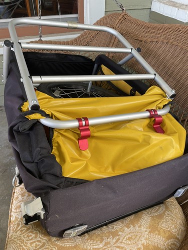 Burley Nomad Bike Bicycle Lightweight Touring Cargo Trailer With Cargo ...