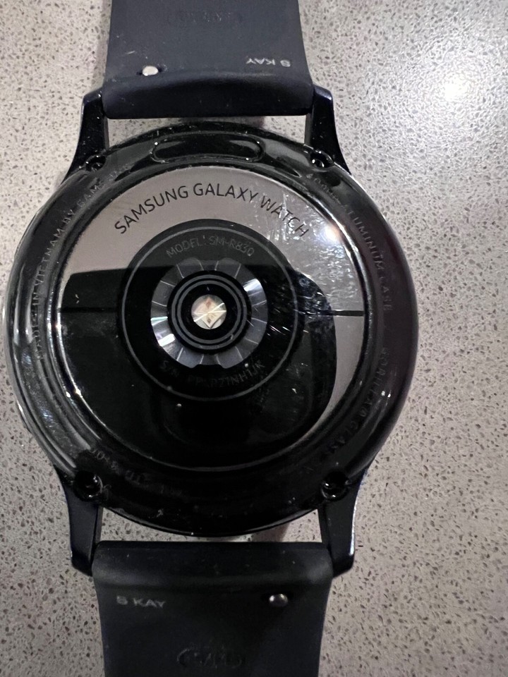 As-is Samsung SM-R830 Galaxy Watch Active2 40mm GPS - Black A2 | eBay