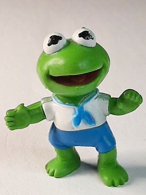 "Rare" & "Vintage" KERMIT THE FROG PVC Figure 1986 | eBay