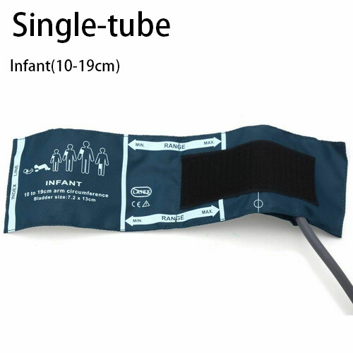 2Pcs NIBP cuff ,Infant arm cuff,Reusable,Single tube,Fit For CONTEC,10 ...