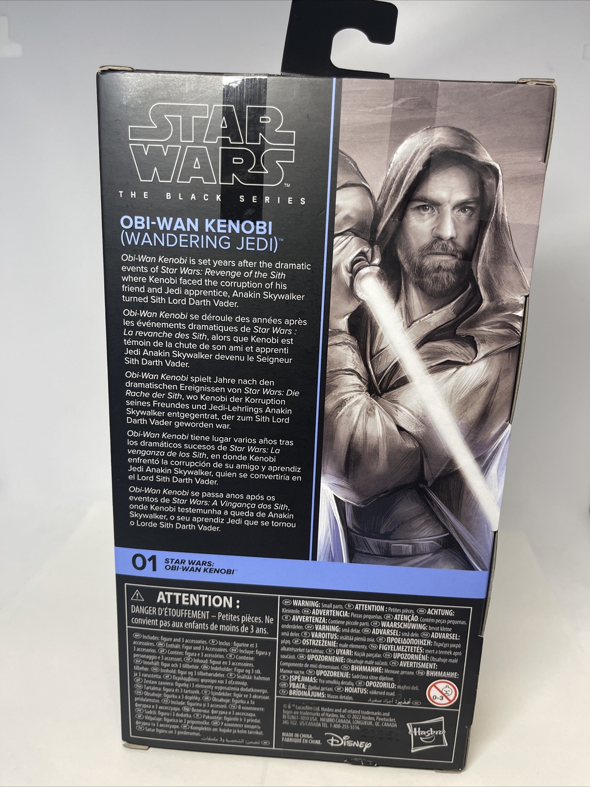 Star Wars The Black Series OBI-WAN KENOBI HASBRO IN HAND | eBay