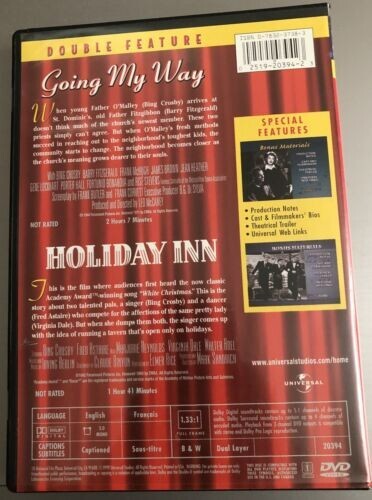 Going My Way And Holiday Inn Universal Cinema Classics 1999 ( Bing ...
