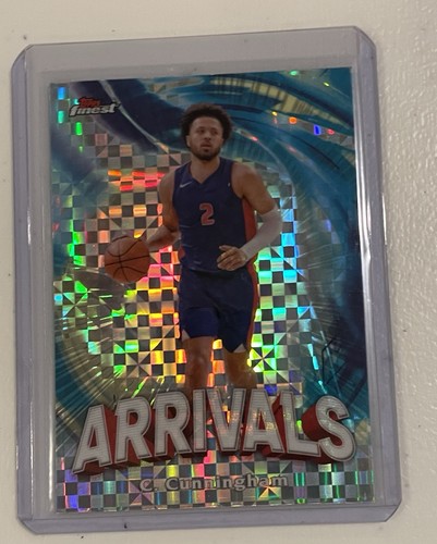 2023-24 Topps Finest NBA Cade Cunningham Arrivals Checkerboard | eBay