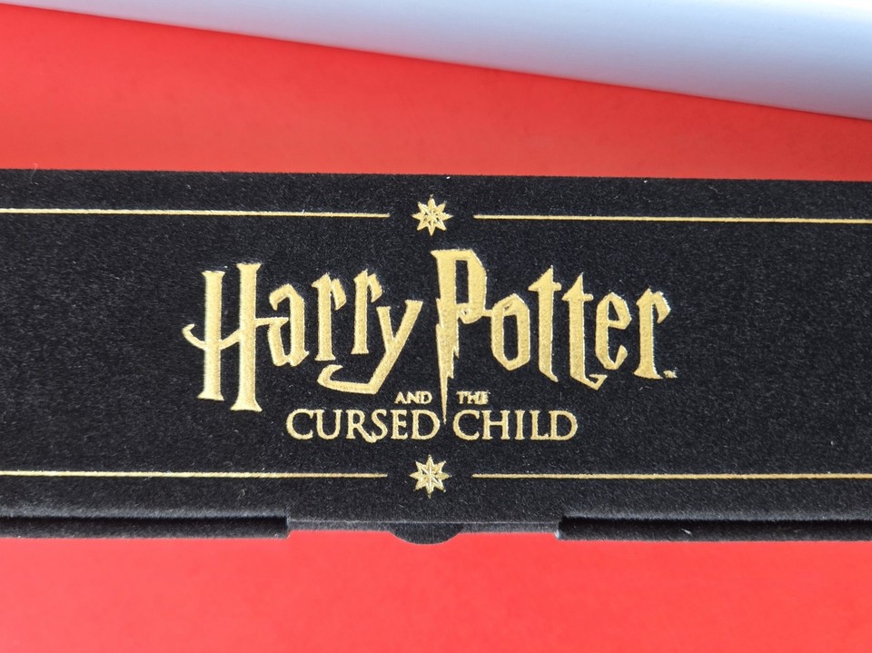 HARRY POTTER Cursed Child Theatre Souvenir Lot Wand Pin Tote Bag Merch ...